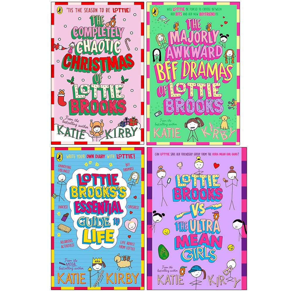 Lottie Brooks Series 4 Books Collection Set By Katie Kirby (The ...