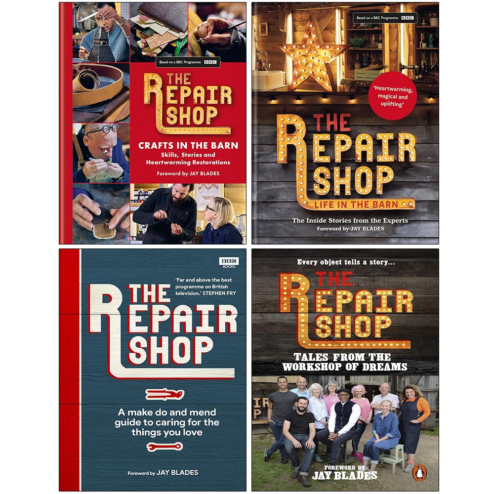 The Repair Shop Collection 4 Books Set (Crafts In The Barn, Life In The ...