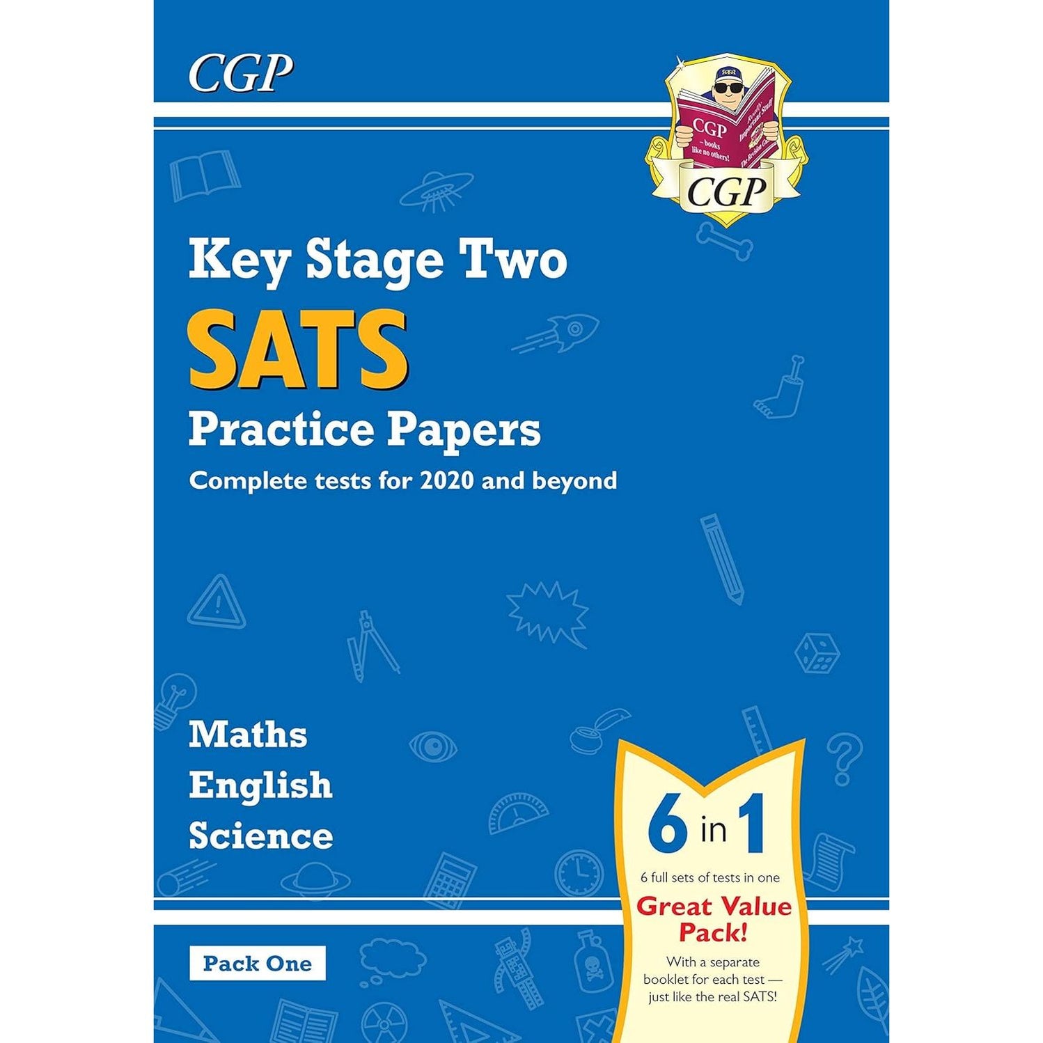 CGP KS2 SATS Practice Papers 2 Books Collection Set (Science, Maths