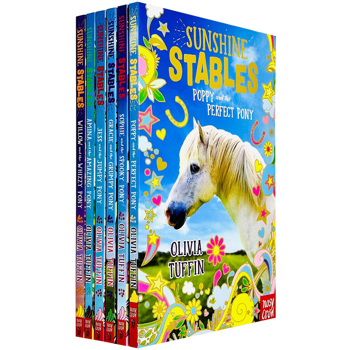 Sunshine Stables Series 6 Book Set (Poppy and the Perfect Pony, Sophie ...