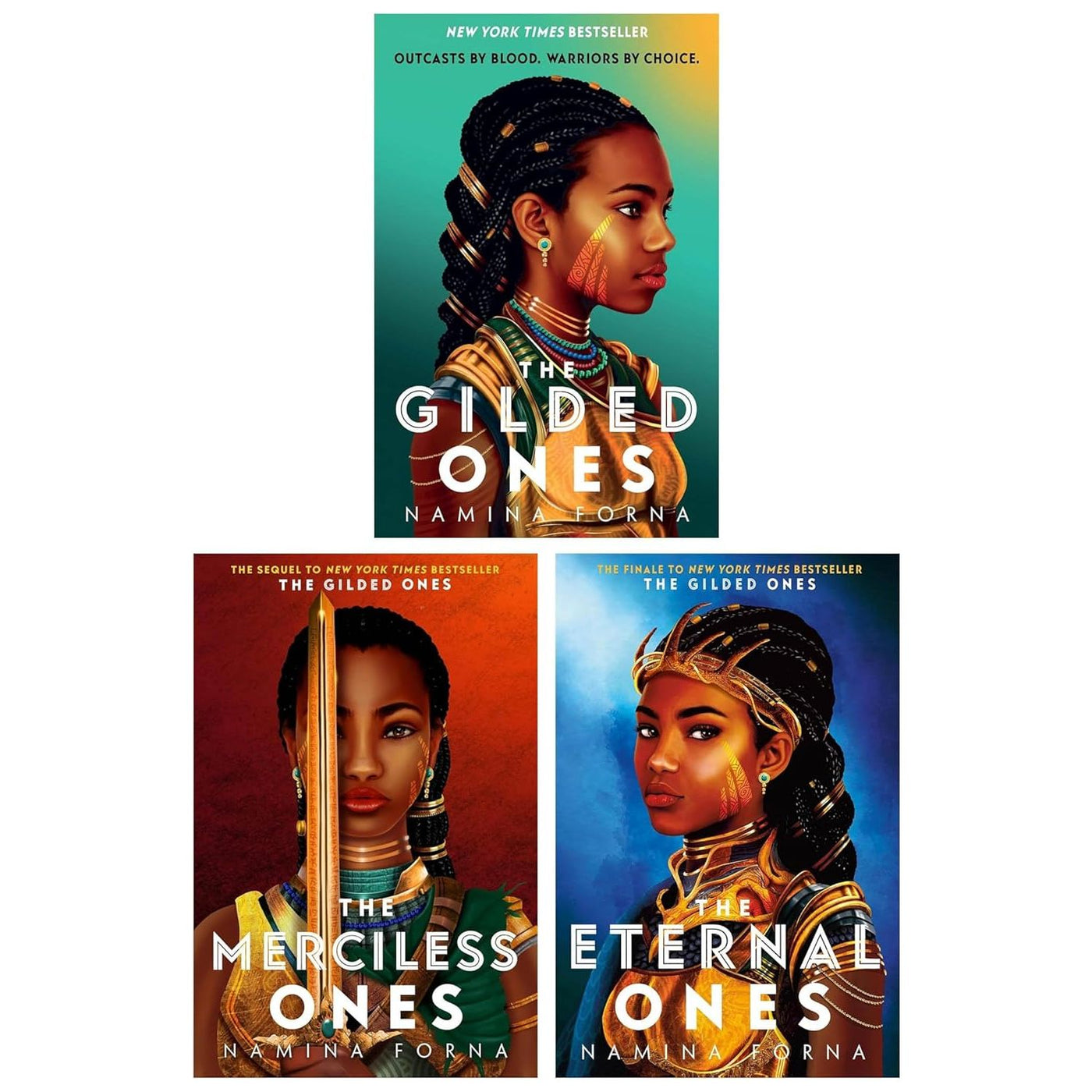 The Gilded Ones Series 3 Books Collection Set By Namina Forna (The ...