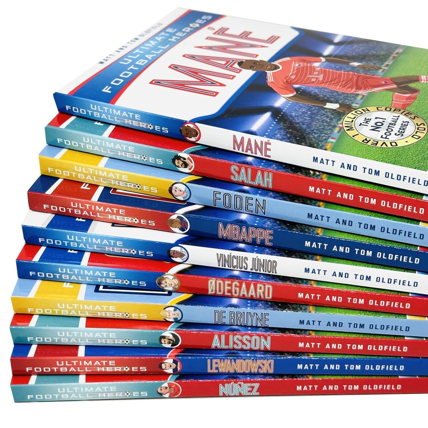 Ultimate Football Heroes Series 10 Books Collection Set By Matt and Tom ...