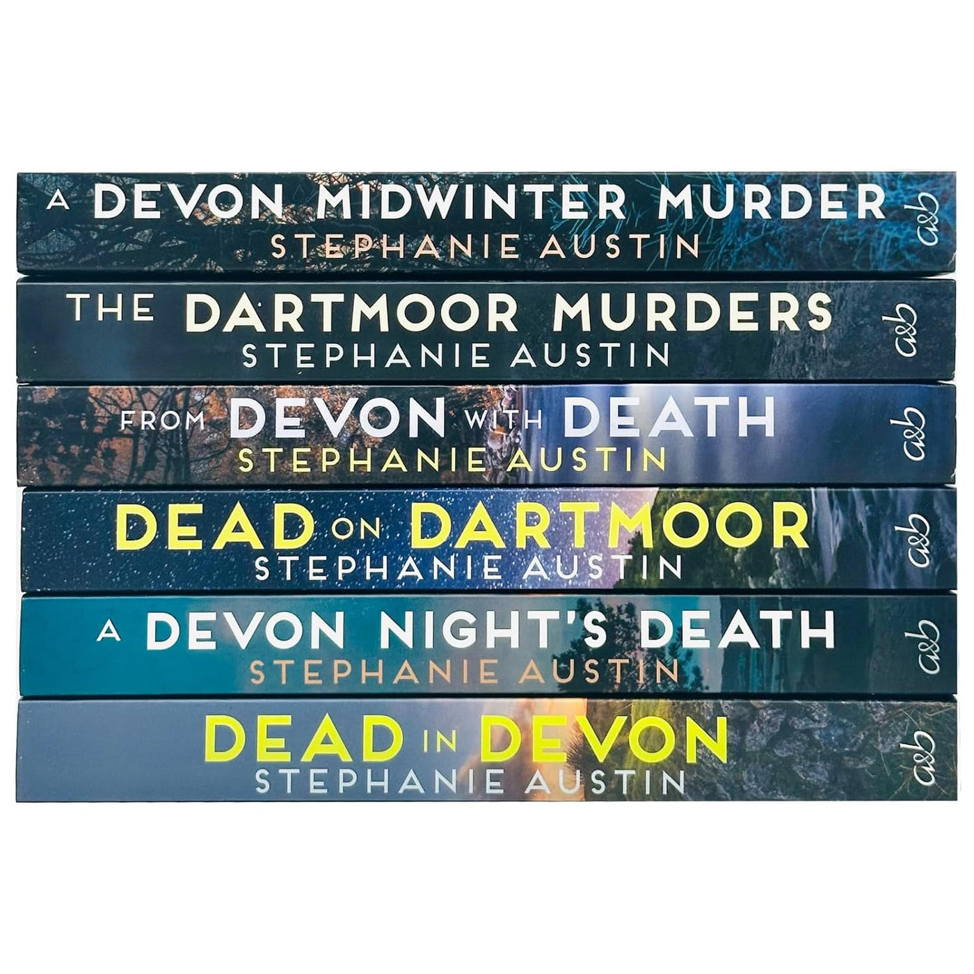 Stephanie Austin Devon Mysteries 6 Books Collection Set (A Devon Midwinter Murder) | The Book Bundle