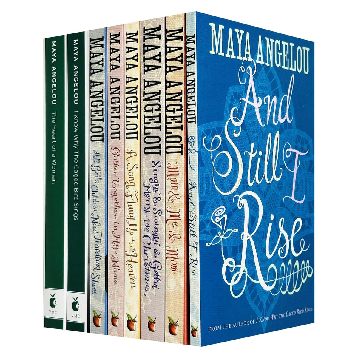 Maya Angelou 8 Books Collection Set And Still I Rise, Mom and Me and ...