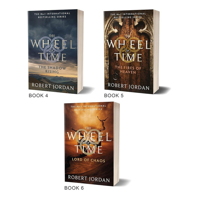 The Wheel of Time Box Set 2: Books 4-6 The Shadow Rising, Fires of ...
