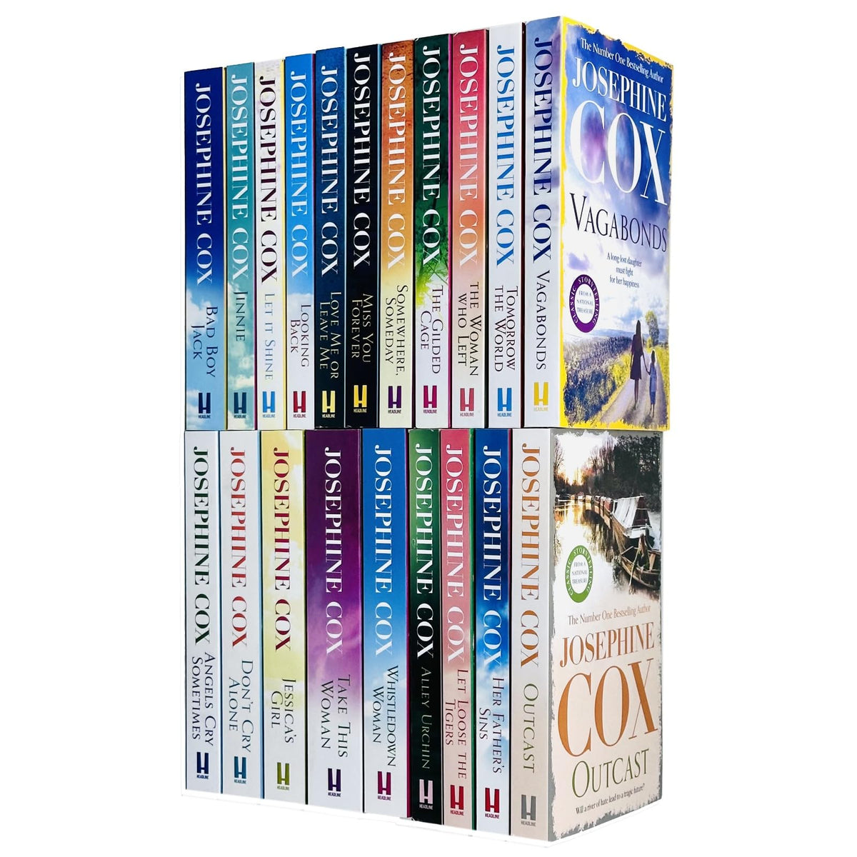 Josephine Cox Collection 20 Books Set (Vagabonds, Tomorrow the World ...