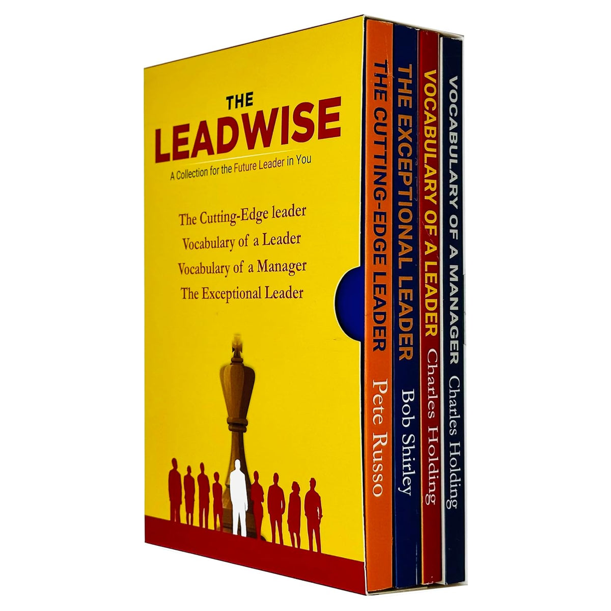 The Leadwise Collection 4 Books Set (The Cutting-edge Leader, The Exce ...