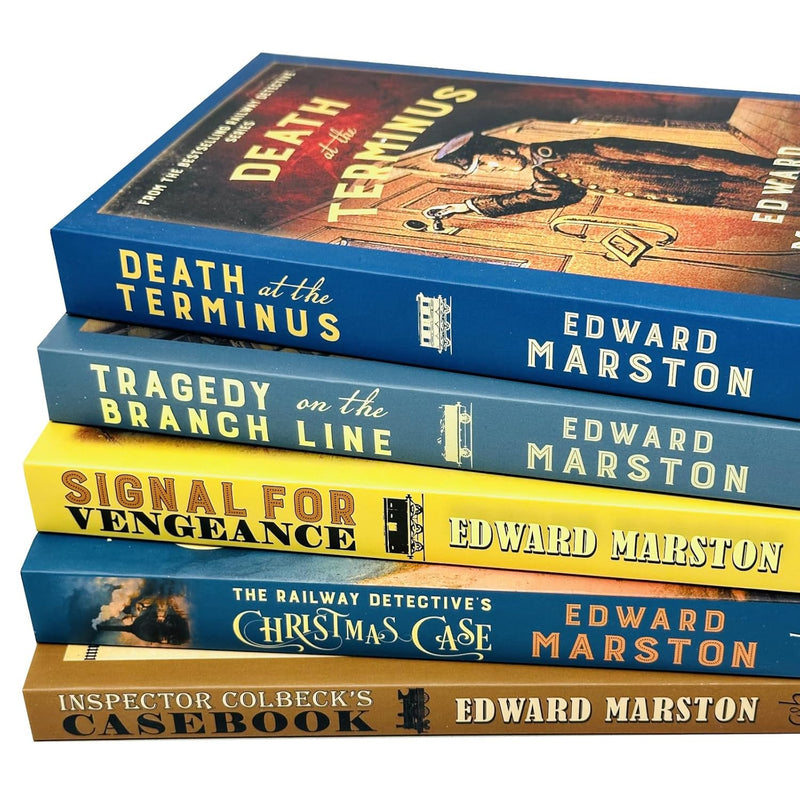 Railway Detective Series 5 Books Collection Set By Edward Marston (Dea ...