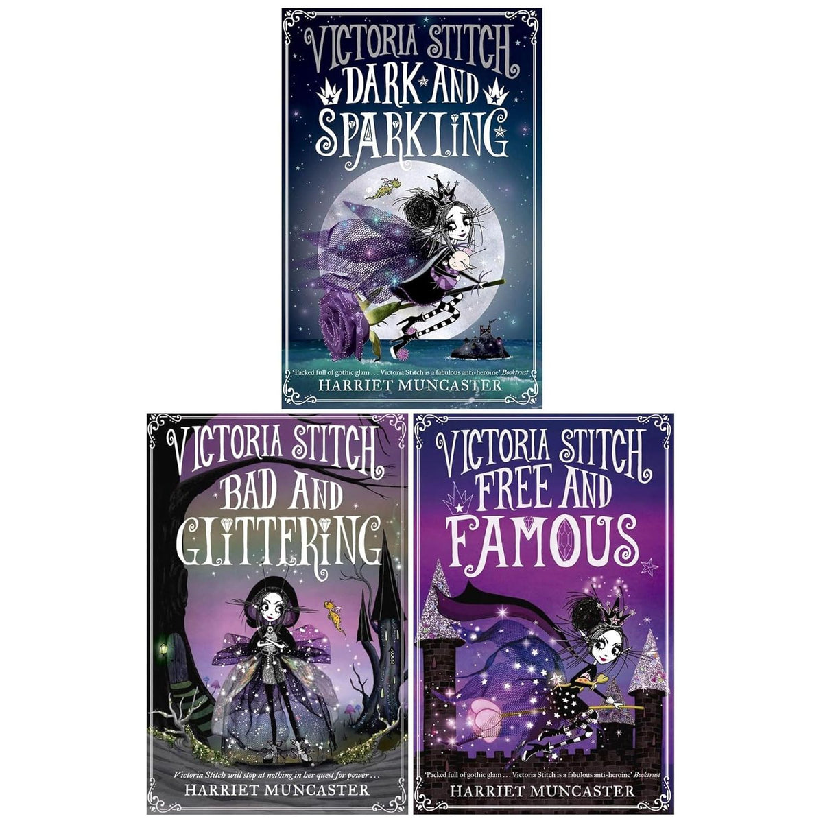 Victoria Stitch Series 3 Books Collection Set (Victoria Stitch: Bad and ...