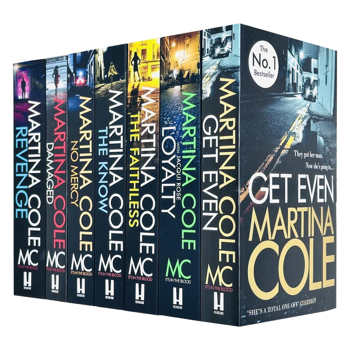 Martina Cole Collection 7 Books Set (Get Even, Loyalty, Revenge, The ...