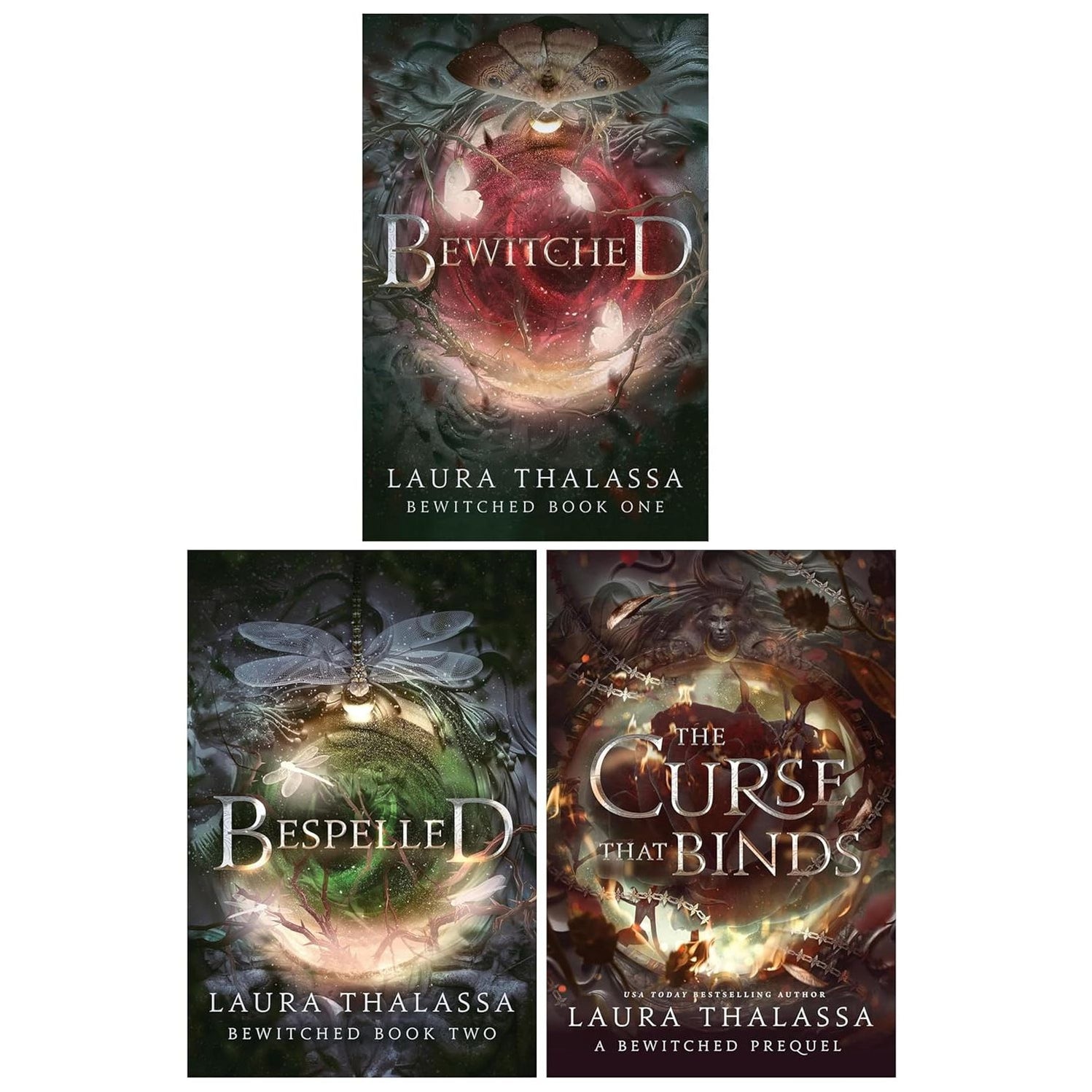 The Bewitched Series By Laura Thalassa 3 Books Collection Set ...