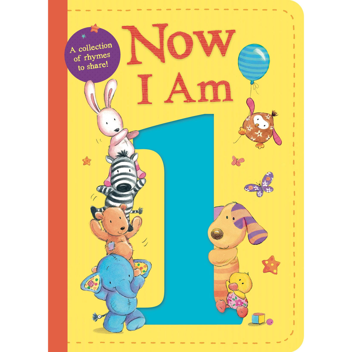 Now I Am 1 - Board book By Rachel Baines
