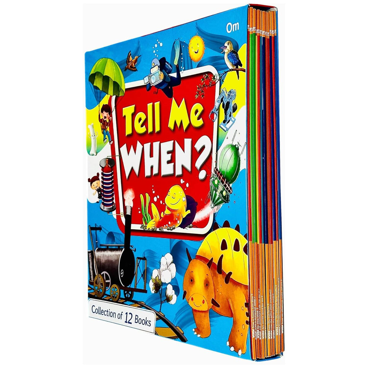 Tell Me When? Collection of 12 Books (When Does A Flame Turn Blue?, Do