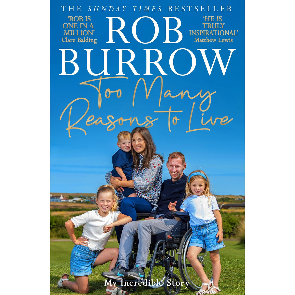 Too Many Reasons to Live | Rob Burrow | The Book Bundle