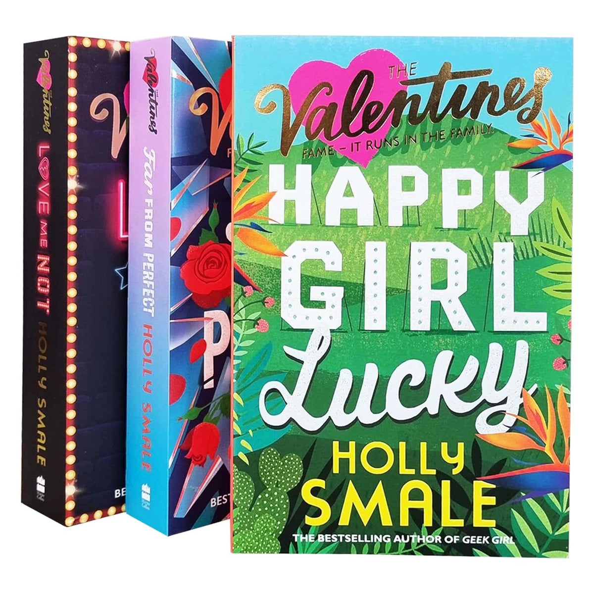 The Valentines Series 3 Books Collection Set (Happy Girl Lucky, Far Fr ...