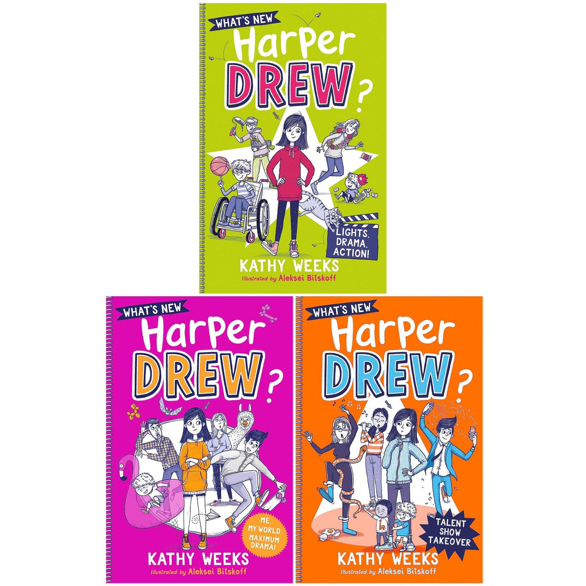 What's New, Harper Drew? Series 3 Books Collection Set | The Book Bundle
