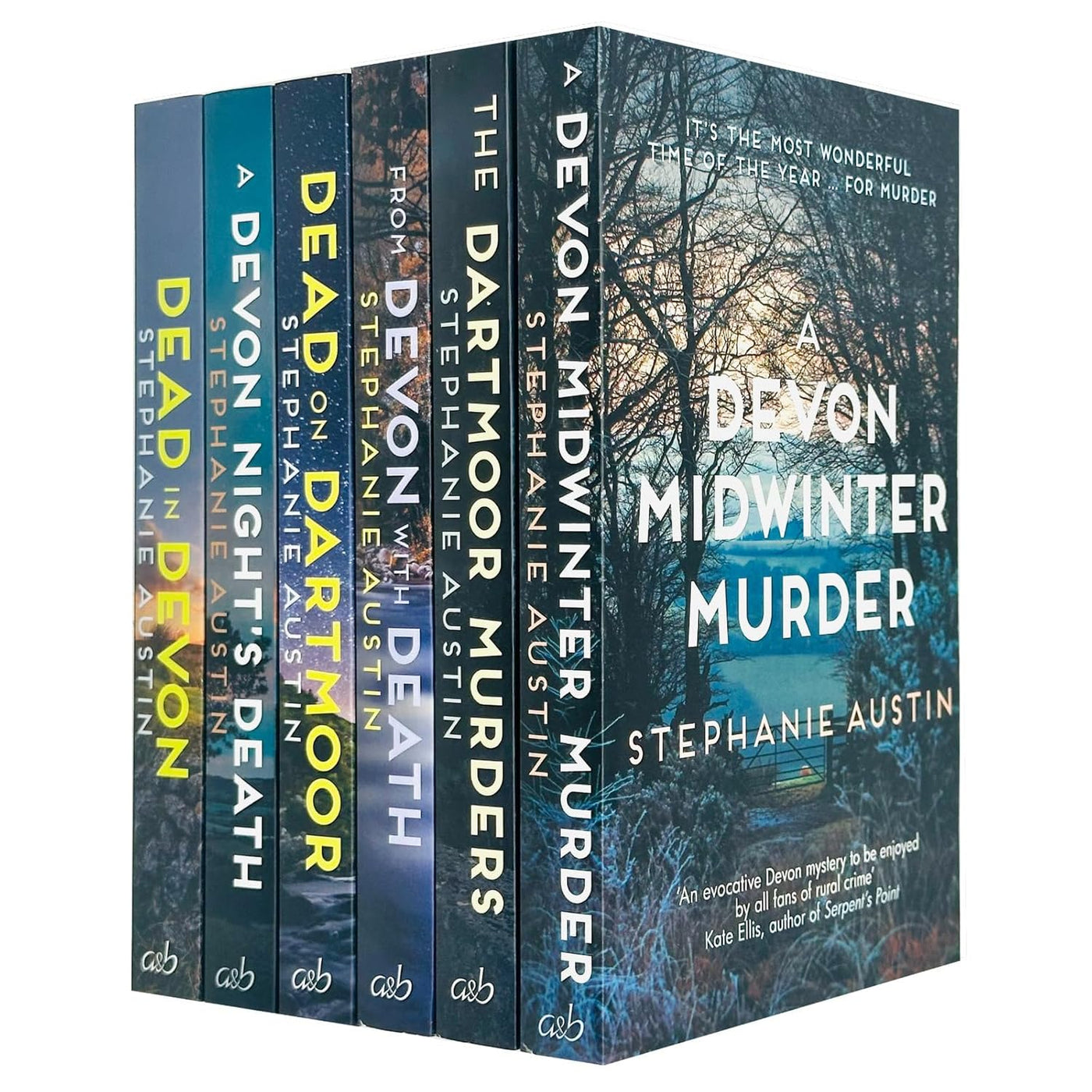 Stephanie Austin Devon Mysteries 6 Books Collection Set (A Devon ...