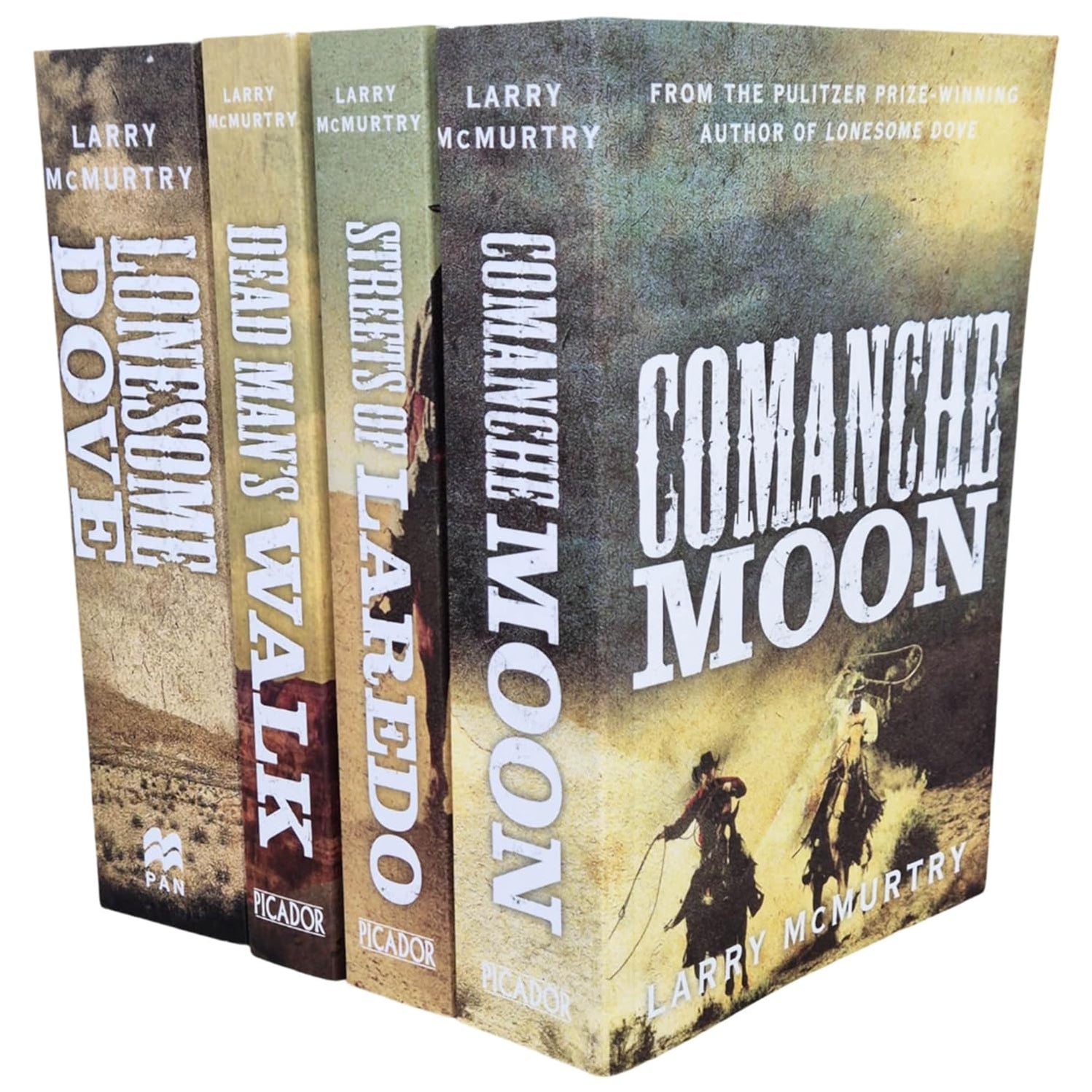 Lonesome Dove Series 4 Books Collection (Lonesome Dove, Streets of ...