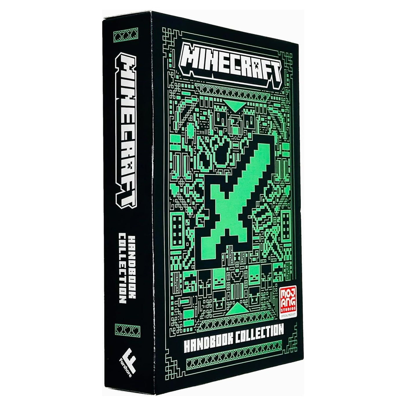 All New Official Minecraft Combat Handbook 4 Books Collection Set By ...