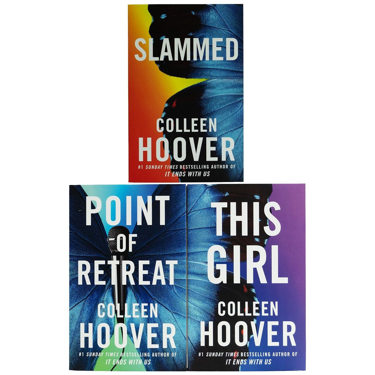Colleen Hoover Slammed Series 3 Books Collection Set (Slammed, Point of ...
