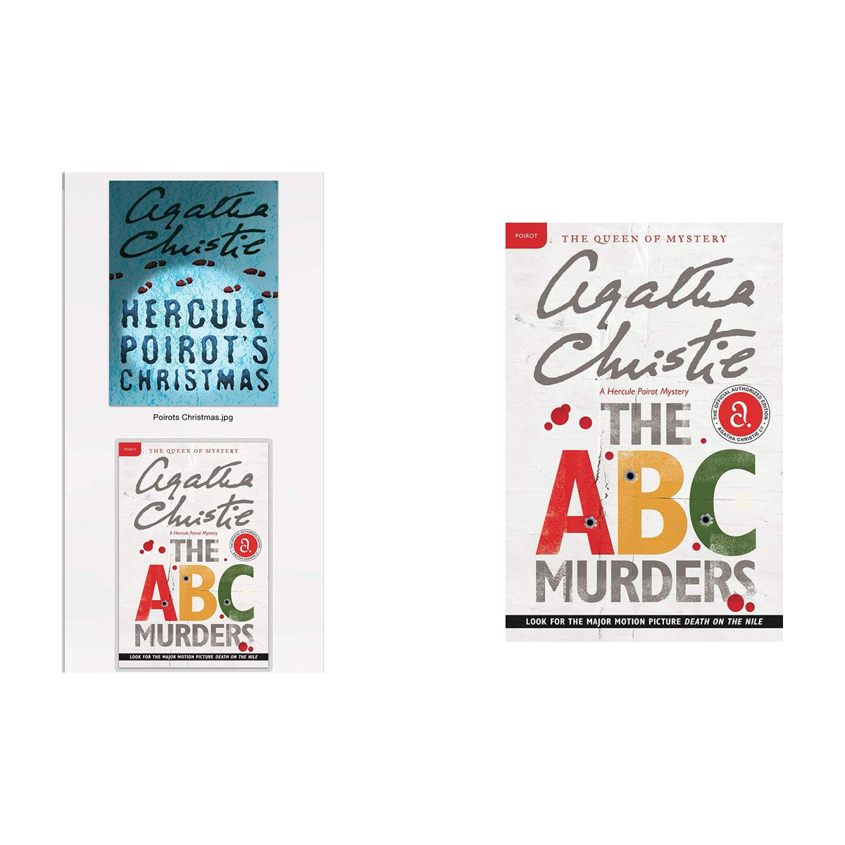 Agatha Christie Hercule Poirot Classic Mysteries 6 Books Collection Set ...