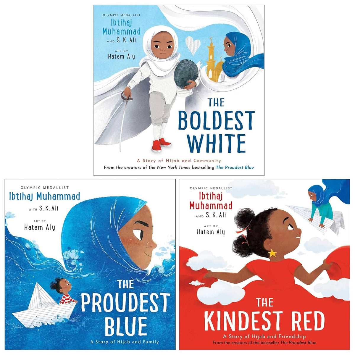 The Proudest Blue Series 3 Picture Books Collection Set by Ibtihaj Muh