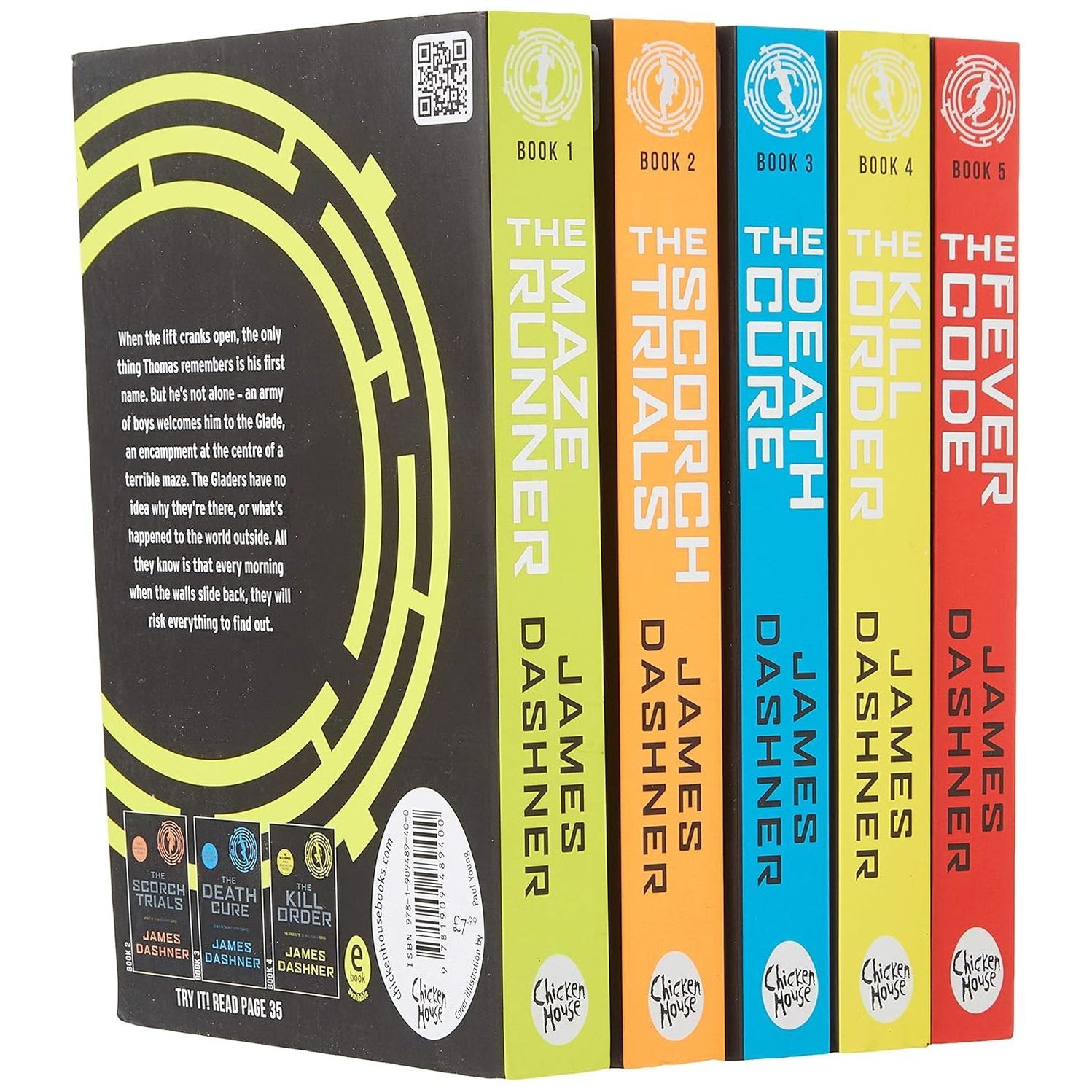 The Maze Runner Series 5 Books Collection Set By James Dashner | The Book Bundle