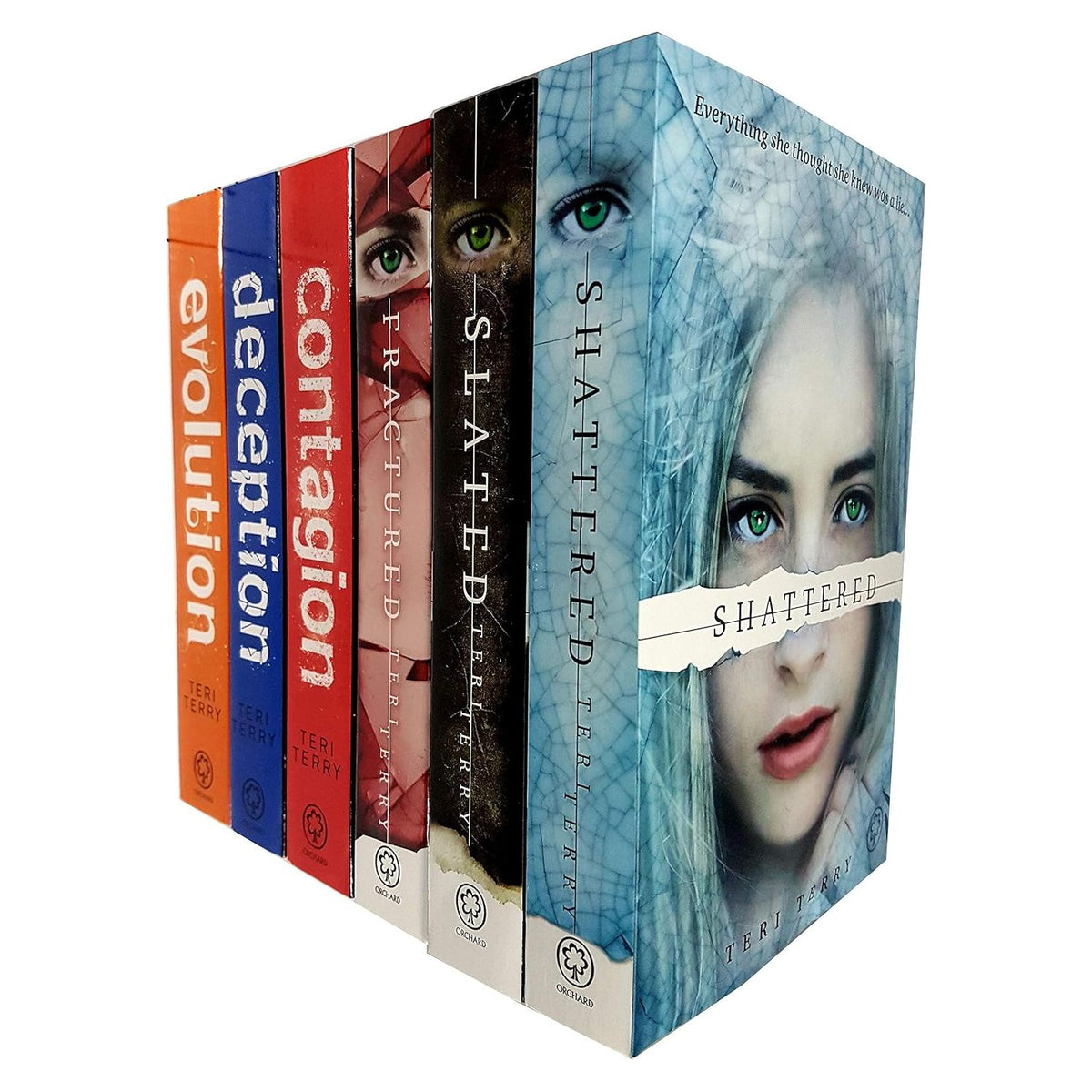 Slated trilogy and dark matter teri terry collection 6 books set