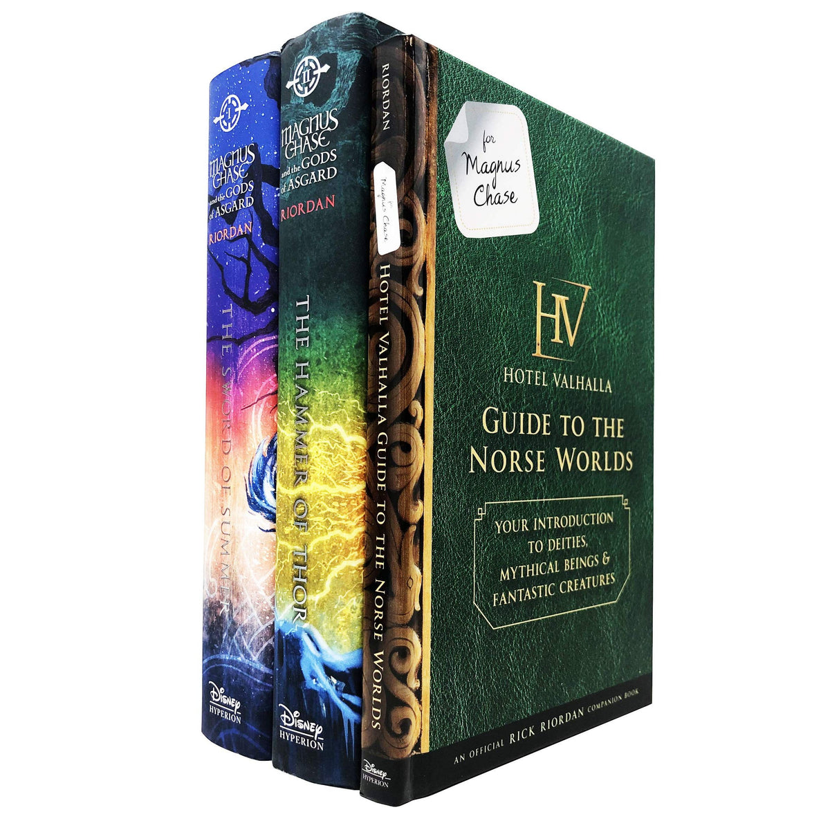 Rick Riordan Magnus Chase Deluxe Collection 3 Books Set Norse Mythology ...