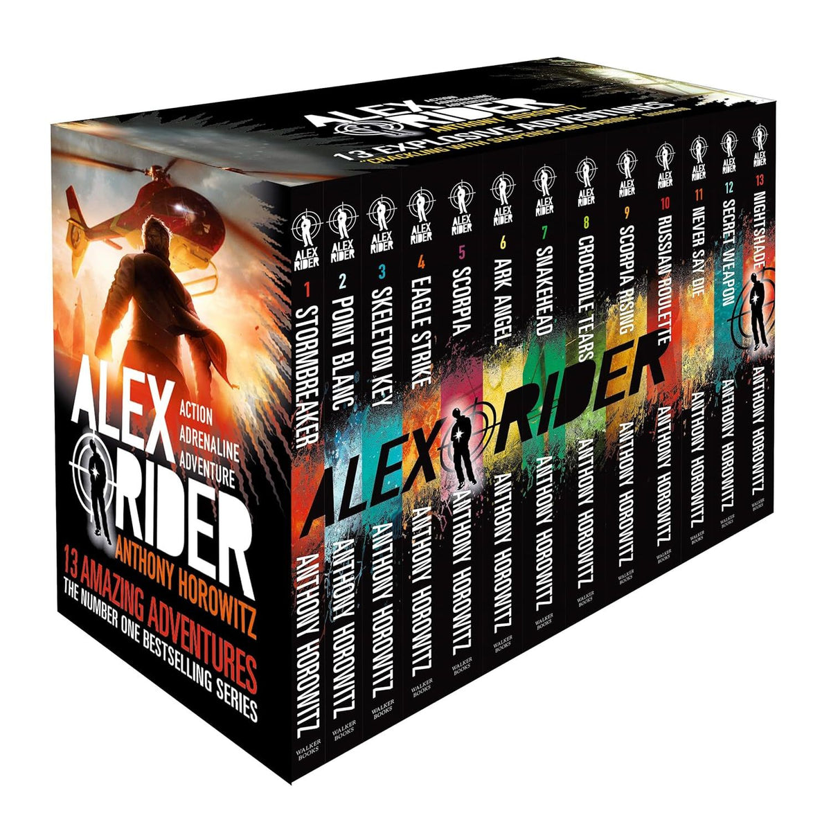 Alex Rider 13 Books Collection Boxset (Stormbreaker, Point Blanc ...
