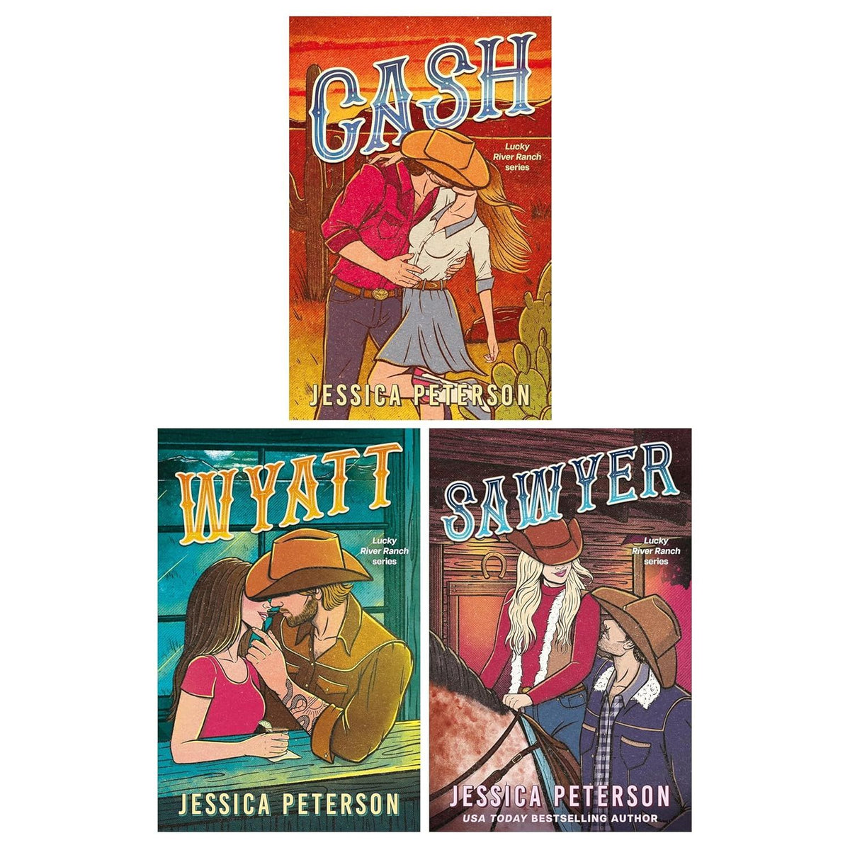 Lucky River Ranch Series | Jessica Peterson | 3 Book Set — The Book Bundle