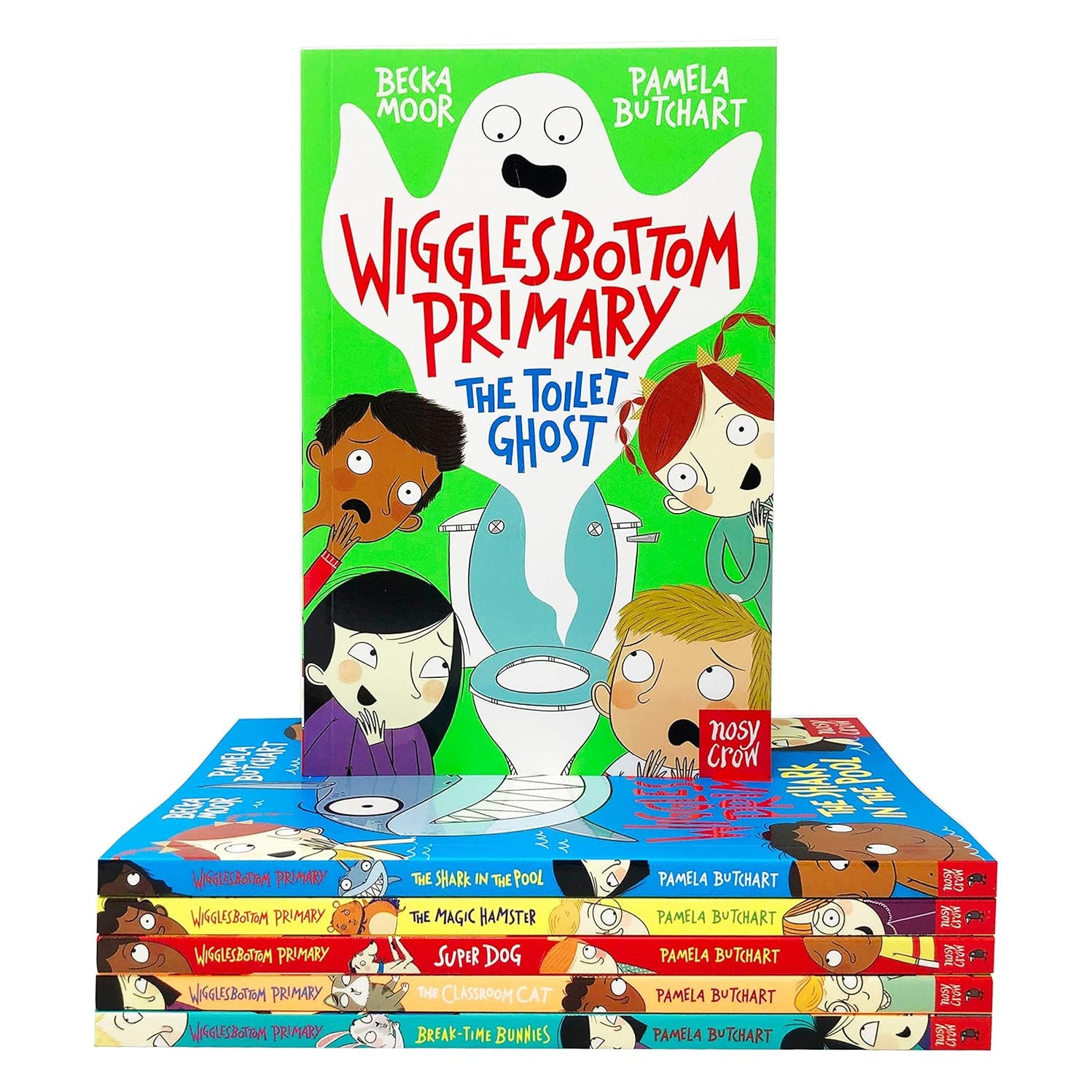 Wigglesbottom Primary Series 6 Books Collection Set by Pamela Butchart ...