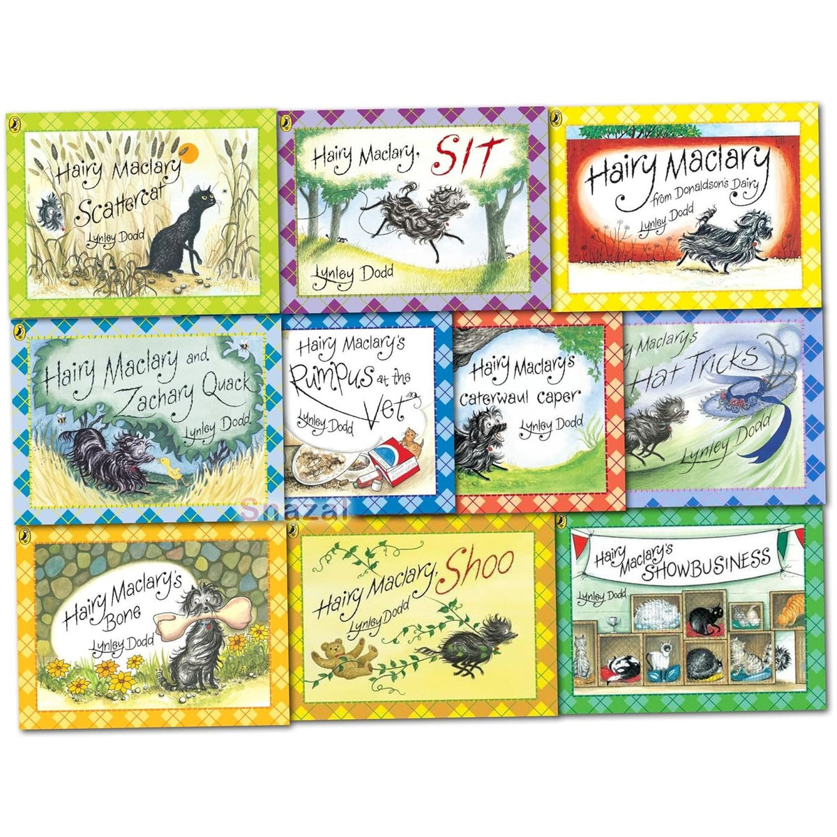 Lynley Dodd Hairy Maclary and Friends Series 10 Books Collection Set ...