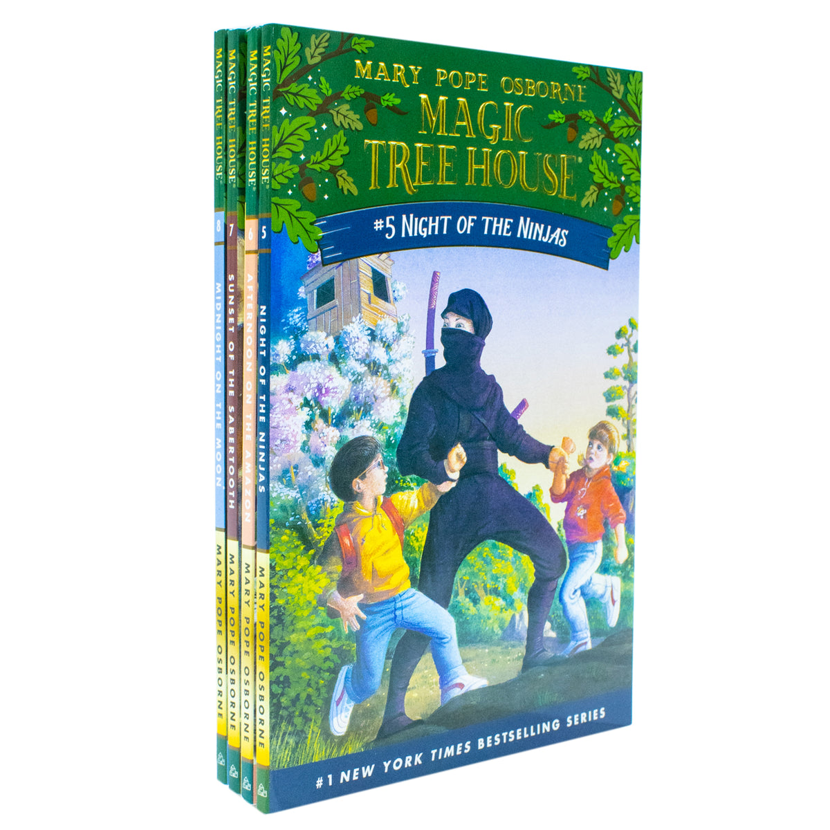 Magic Tree House Volumes 5-8 Boxed Set: Night of the Ninjas / Afternoon ...