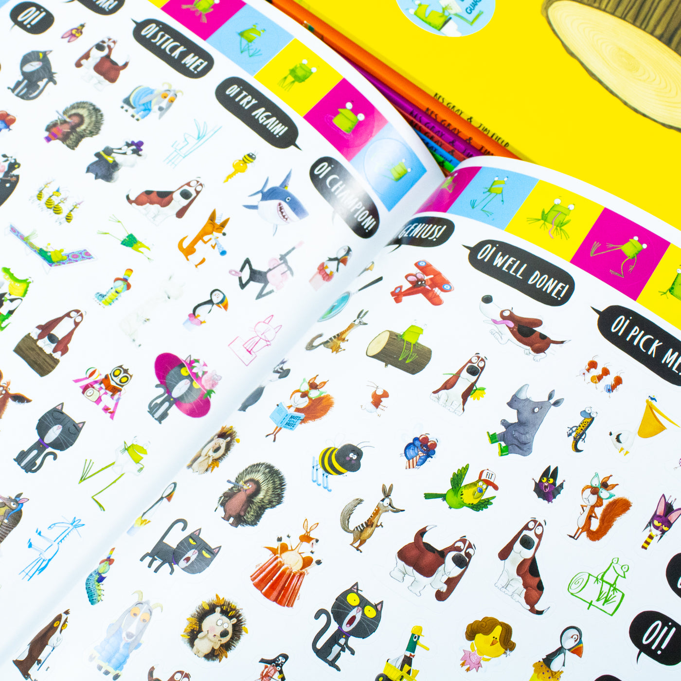 Oi Frog and Friends Collection 8 Books Set by Kes Gray Oi Aardvark!, Oi ...