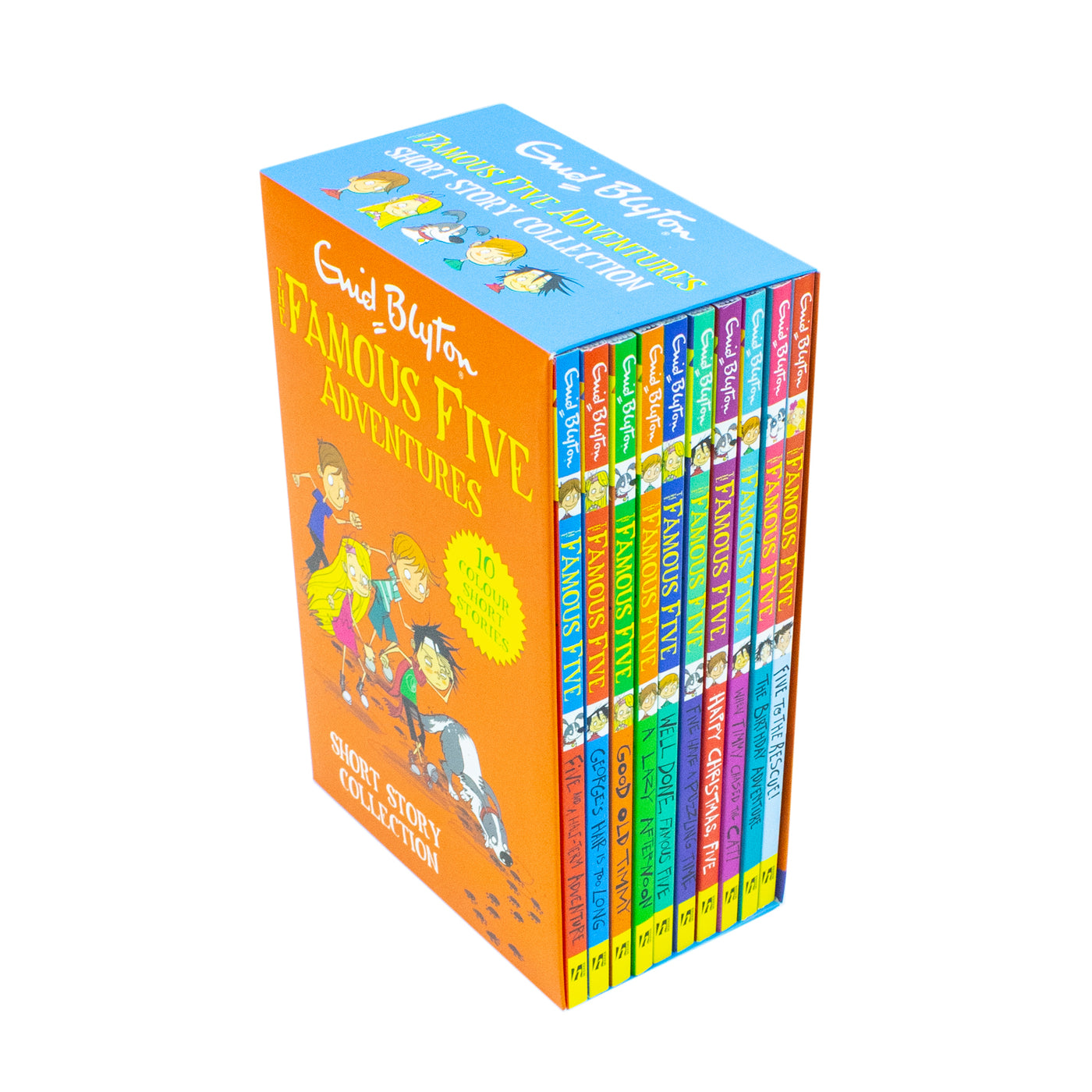 The Famous Five Adventures Short Story Collection 10 Books Set By Enid ...