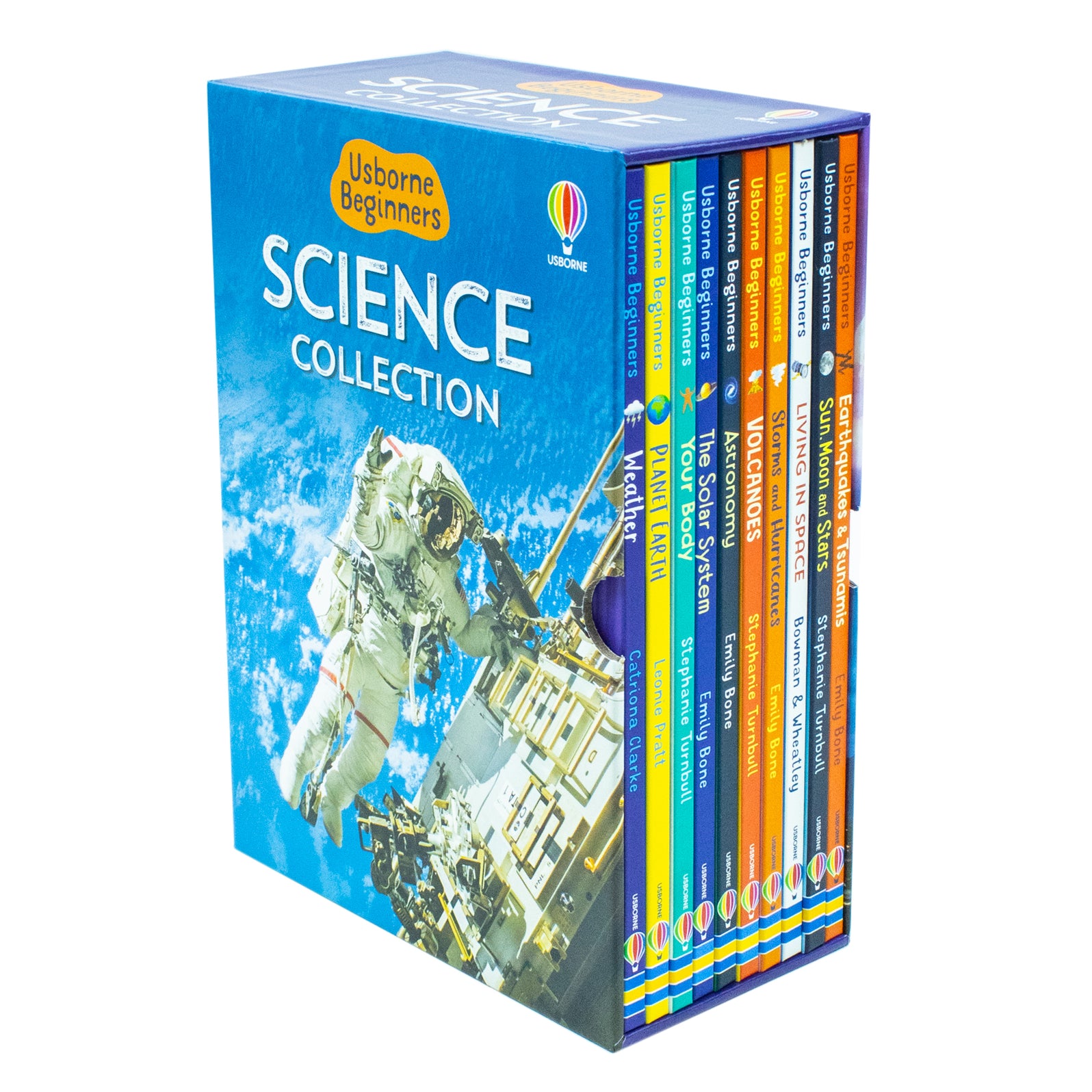 Usborne Beginners Science 10 Books Collection Set (Sun, Moon and Stars