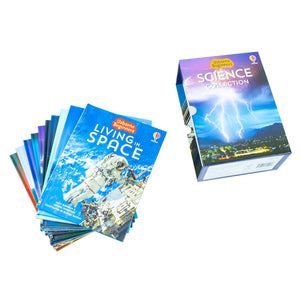 Usborne Beginners Science 10 Books Collection Set (Sun, Moon and Stars