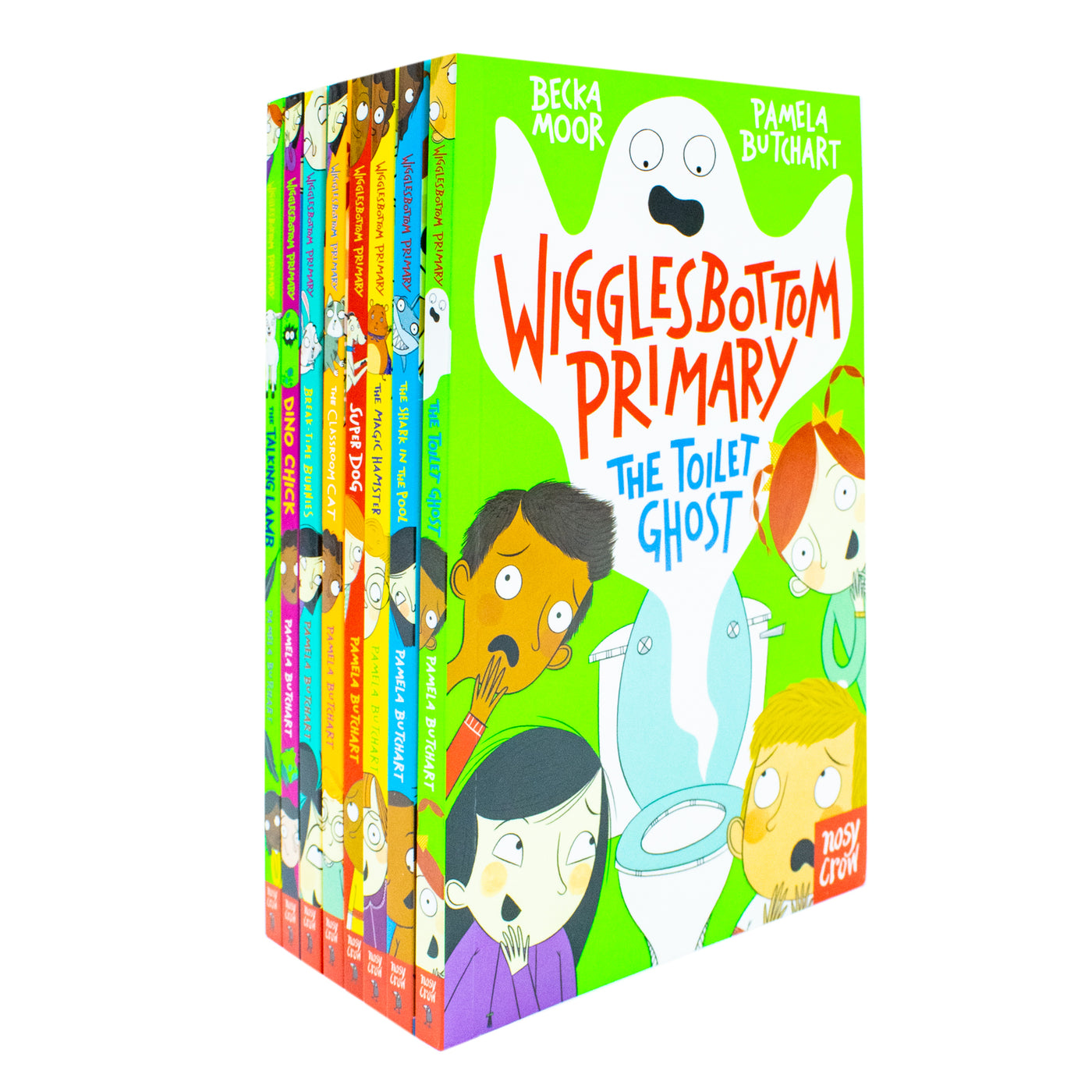 Wigglesbottom Primary Series 8 Books Collection Set By Pamela Butchart