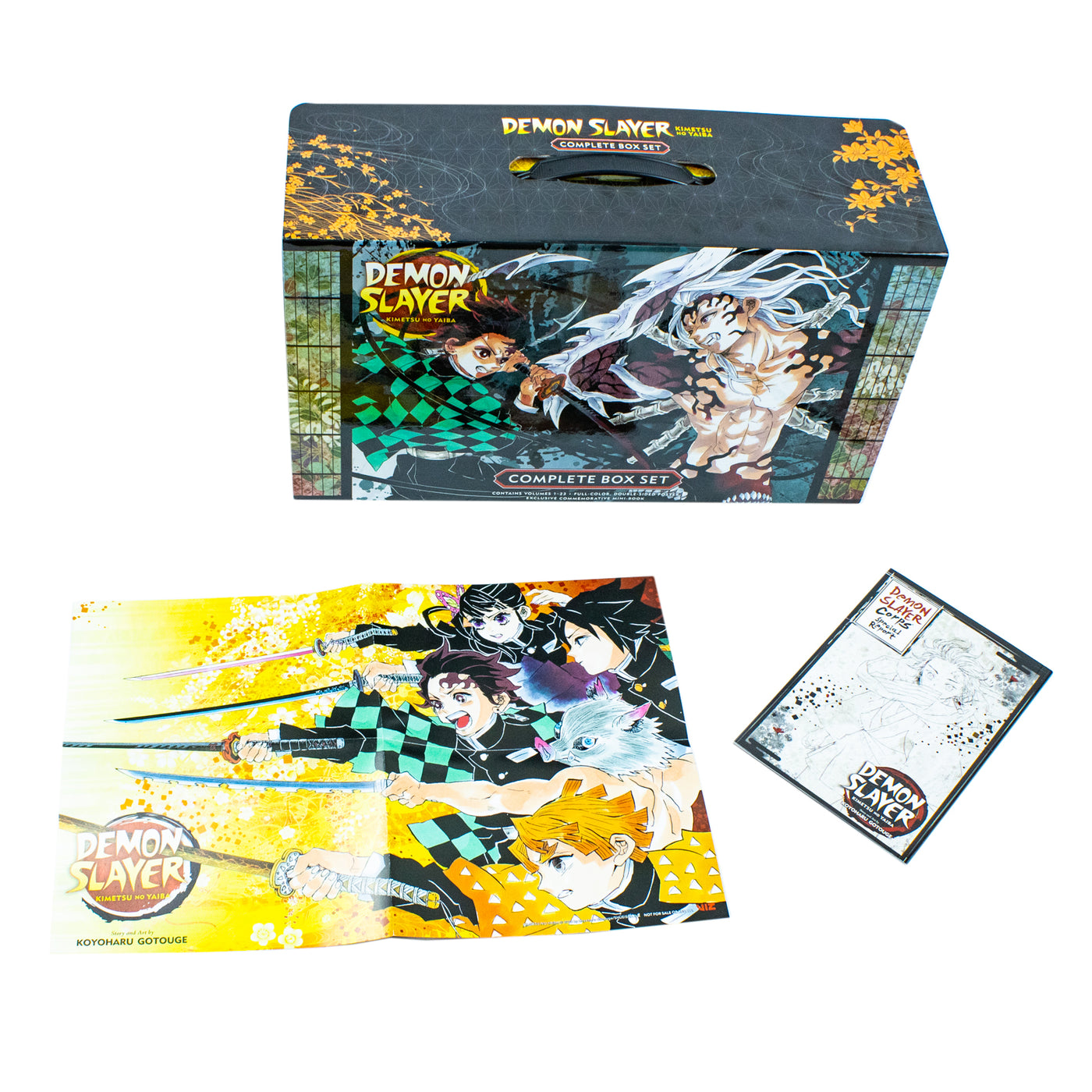 Demon Slayer Complete Box Set: Includes volumes 1-23 with premium ...