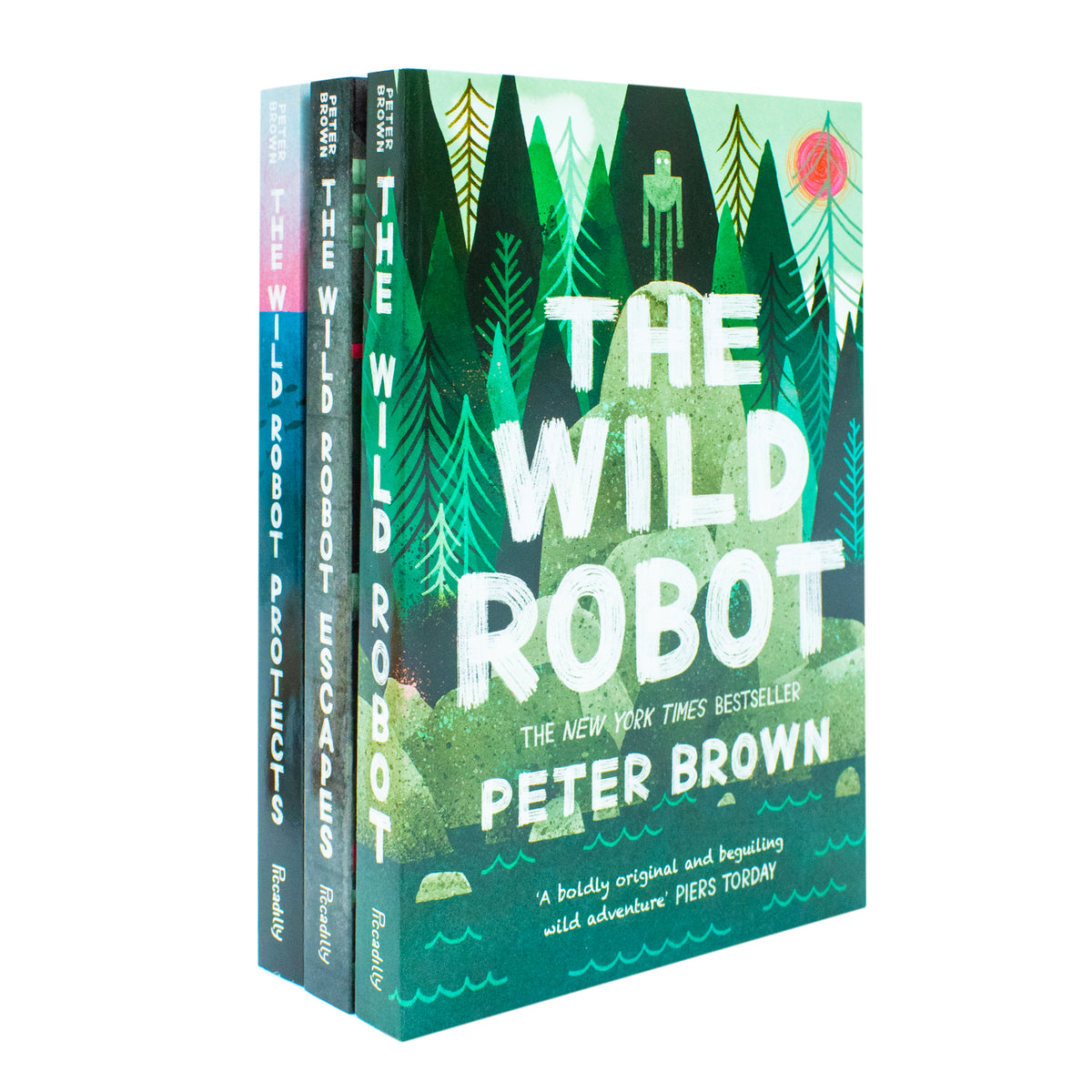 The Wild Robot Series 3 Books Collection (The Wild Robot, The Wild Rob
