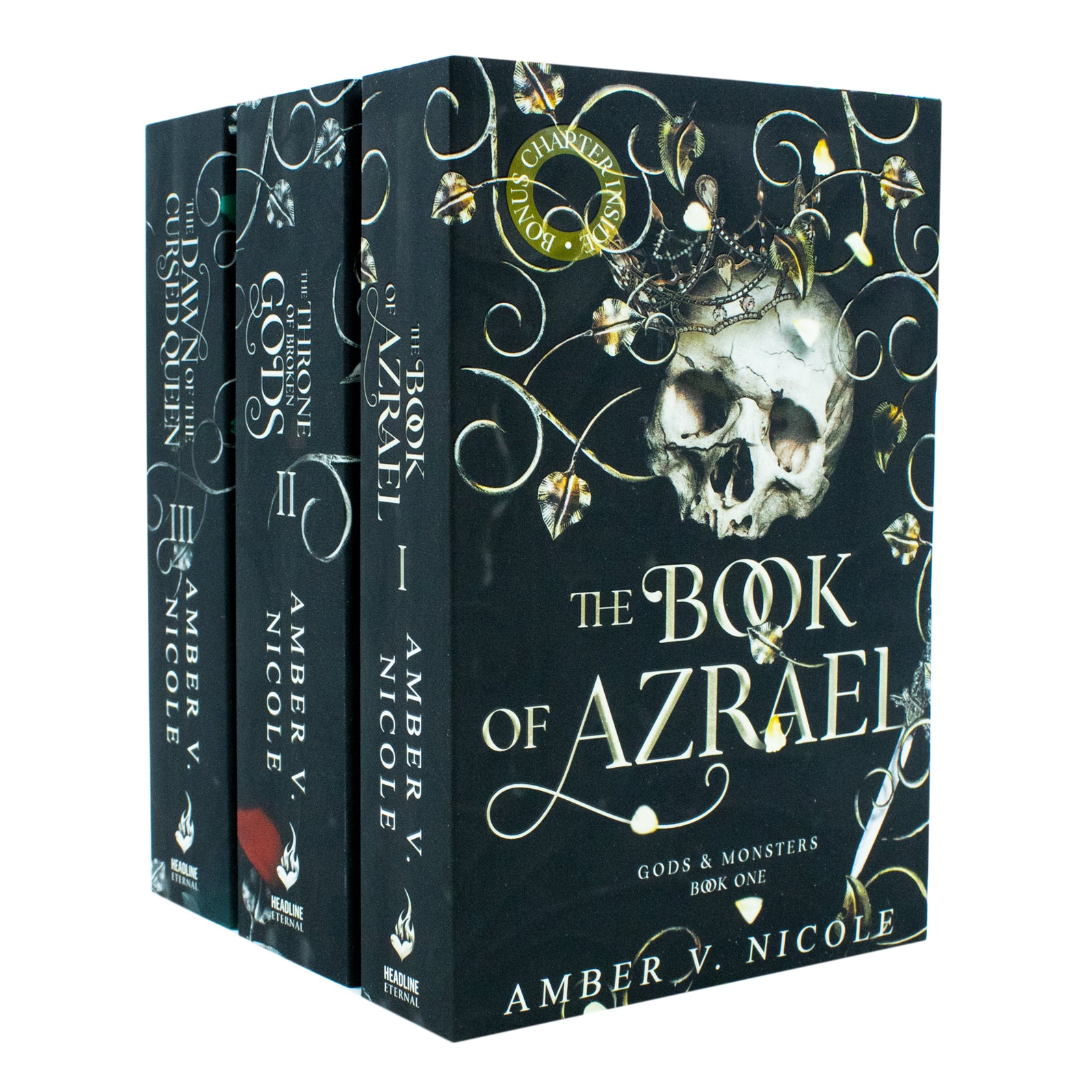 Gods & Monsters Series 3 Books Collection Set (The Book of Azrael, The ...