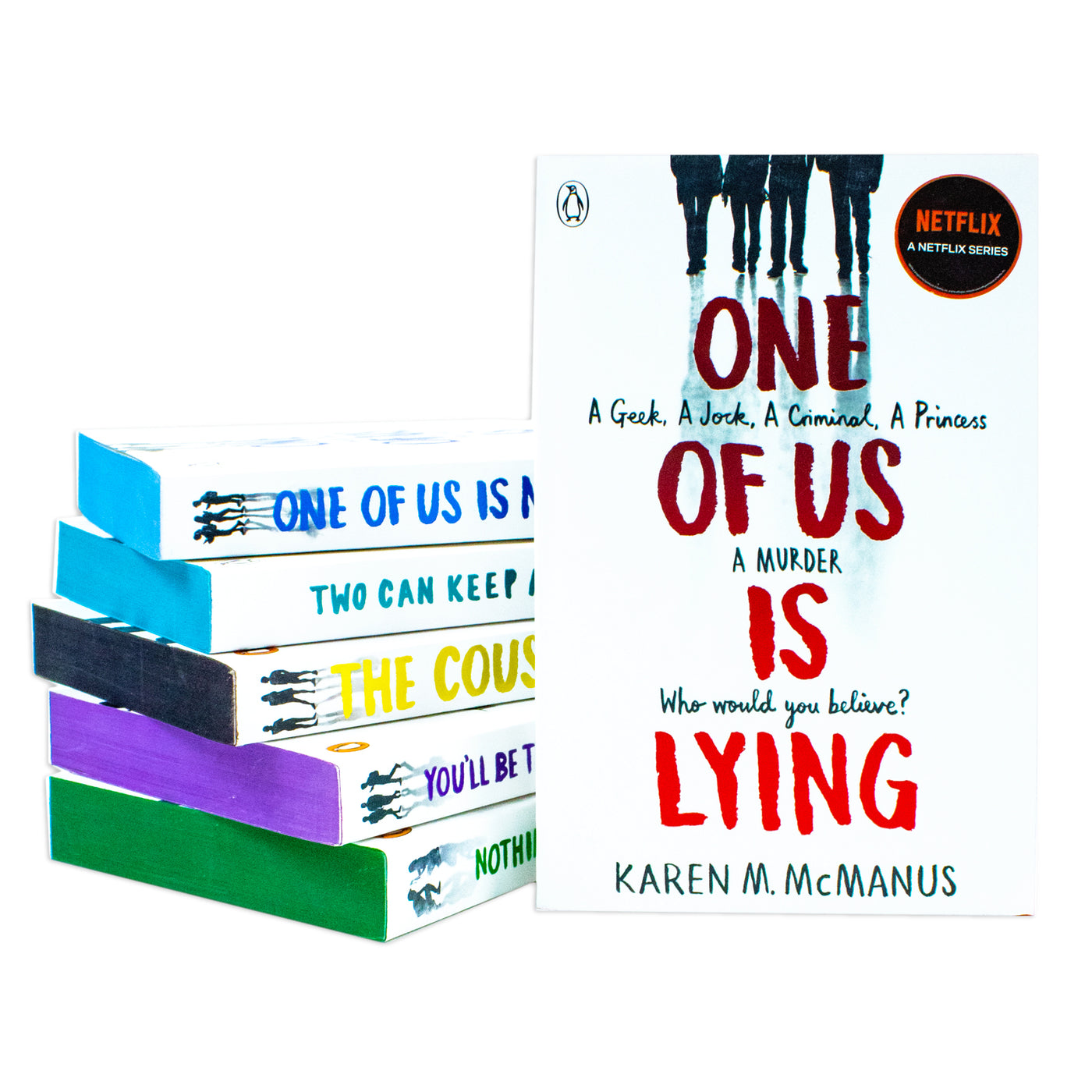 Karen M McManus Collection 6 Books Set One Of Us Is Lying, Nothing More ...