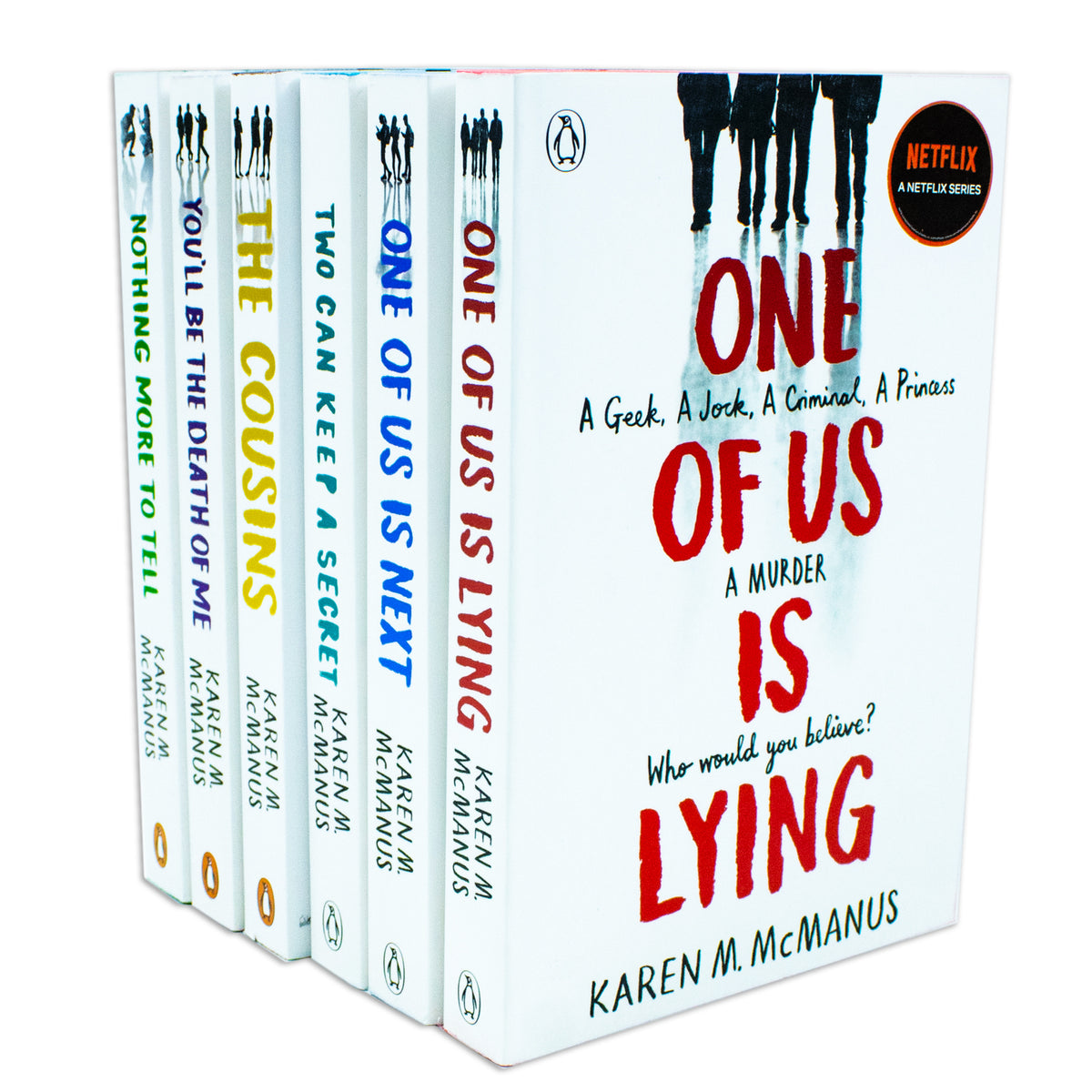 Karen M McManus Collection 6 Books Set One Of Us Is Lying, Nothing Mor ...