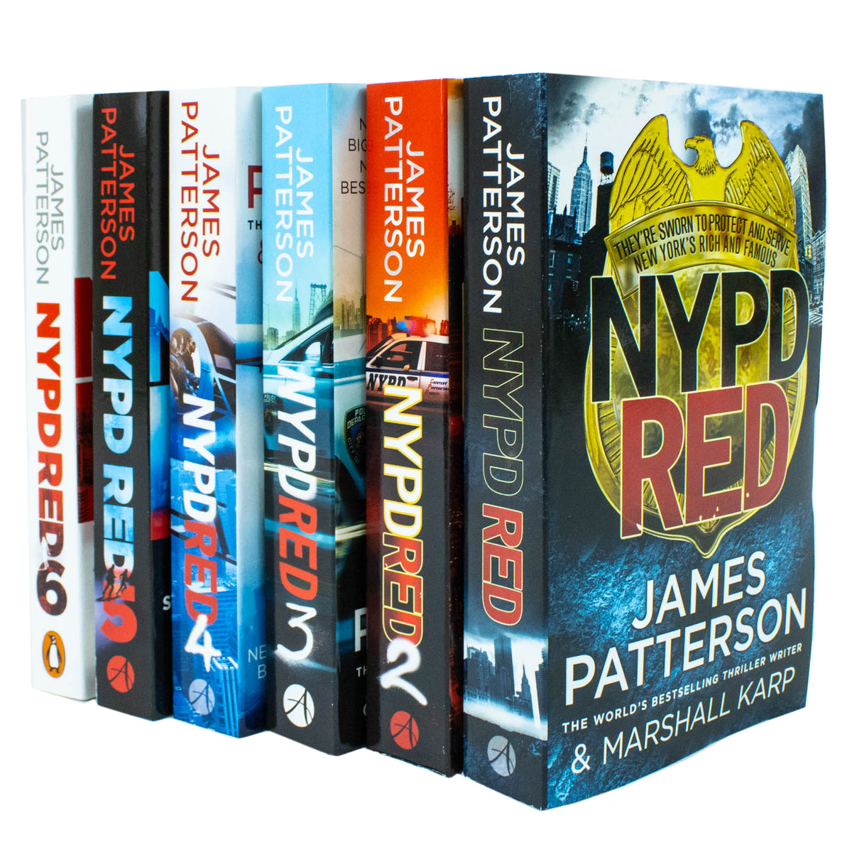 James Patterson NYPD Red Series Collection 1-6 Books Set — The Book Bundle