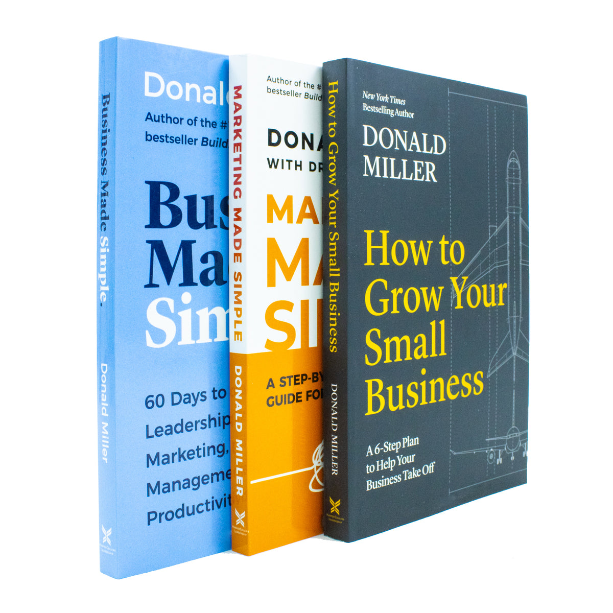 Donald Miller Collection 3 Books Set (How to Grow Your Small Business ...