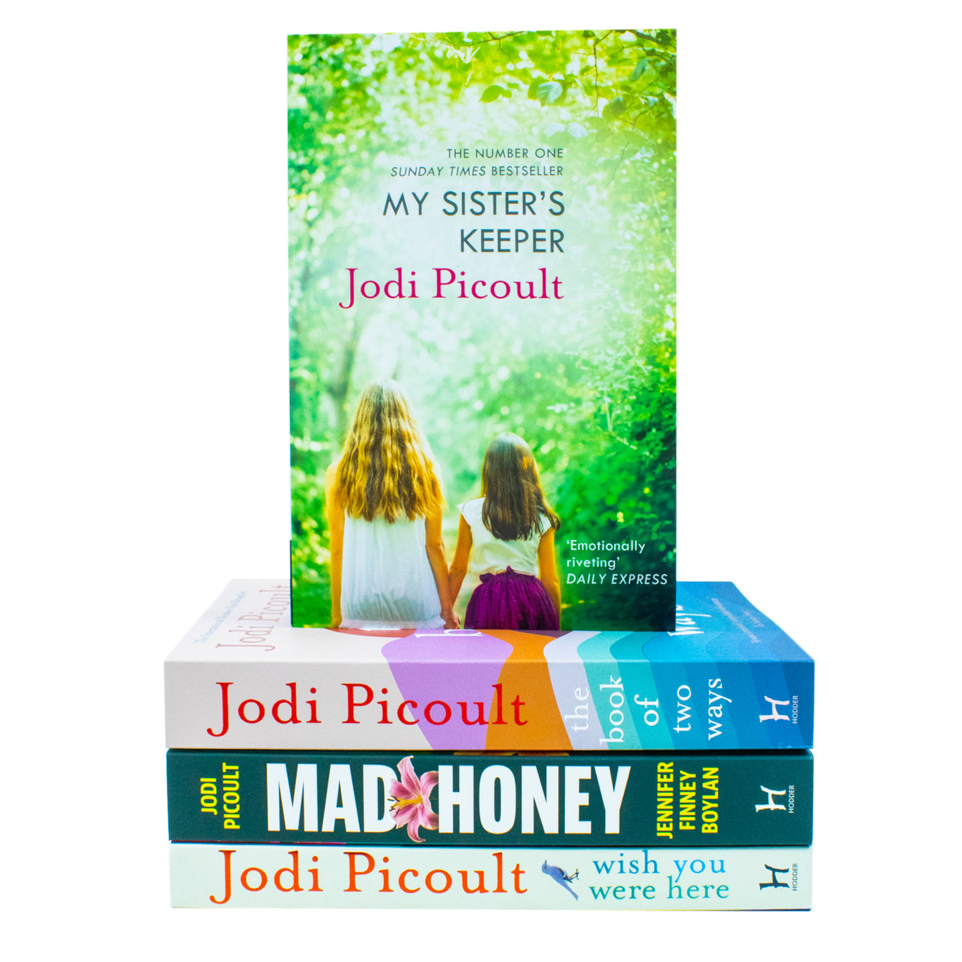Jodi Picoult Collection 4 Books Set (The Book of Two Ways, Wish You ...