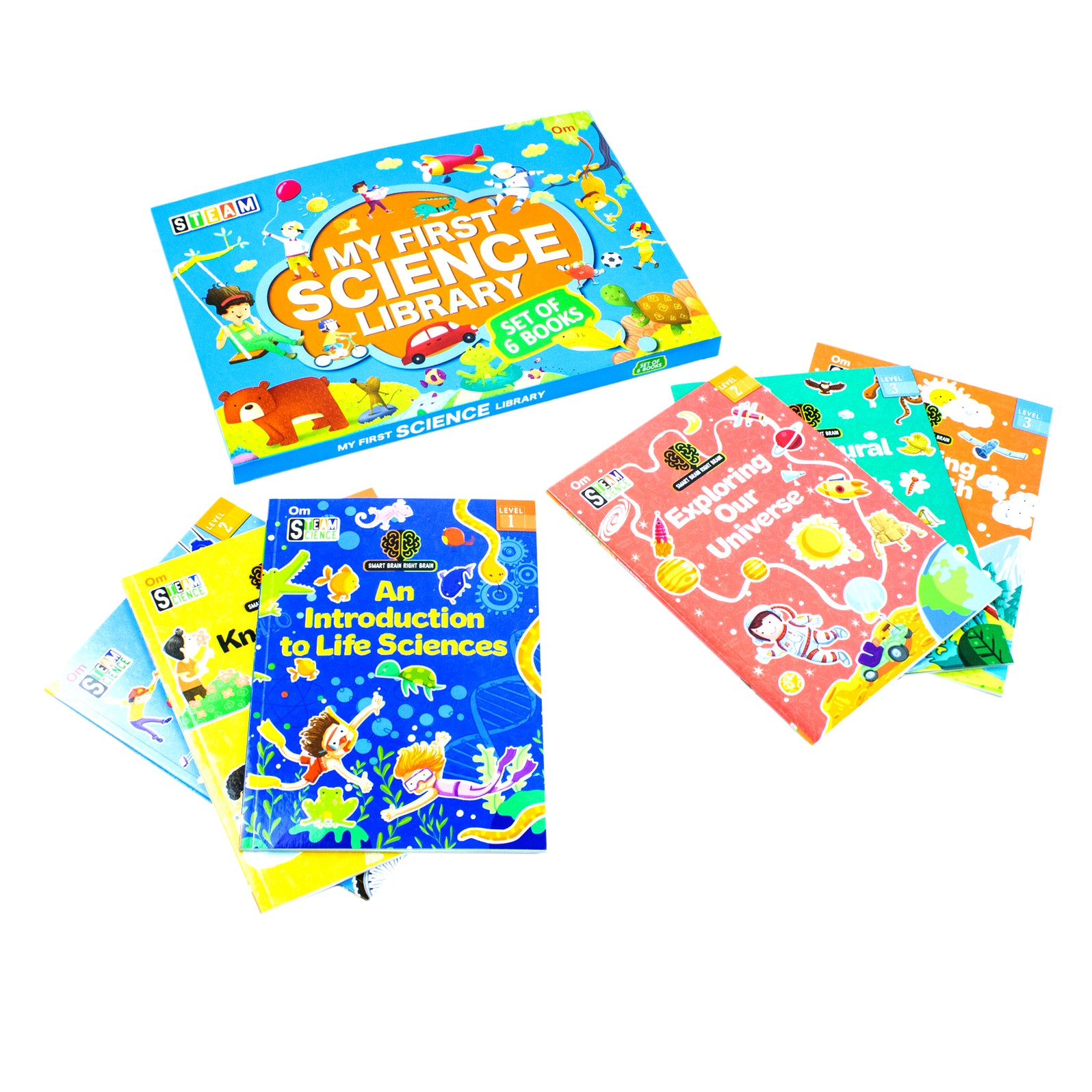 Steam My First Science Library 6 Books Collection Set by Shweta Sinha ...
