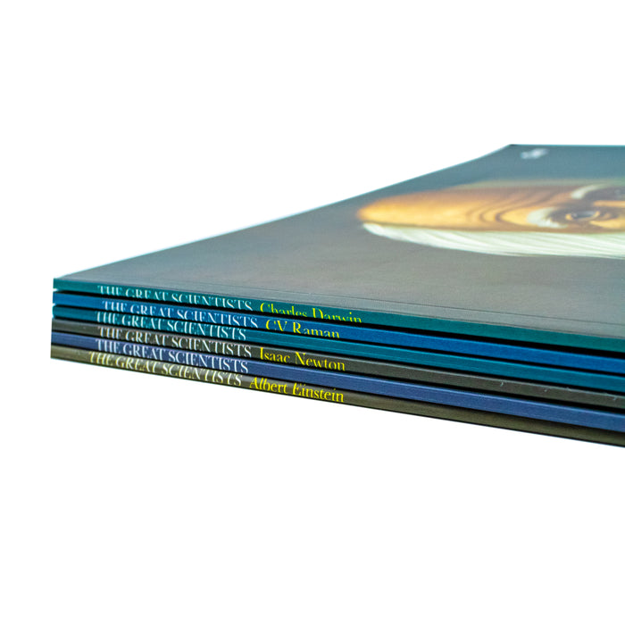 The Great scientists 6 Books Collection (Albert Einstein, Marie Curie ...