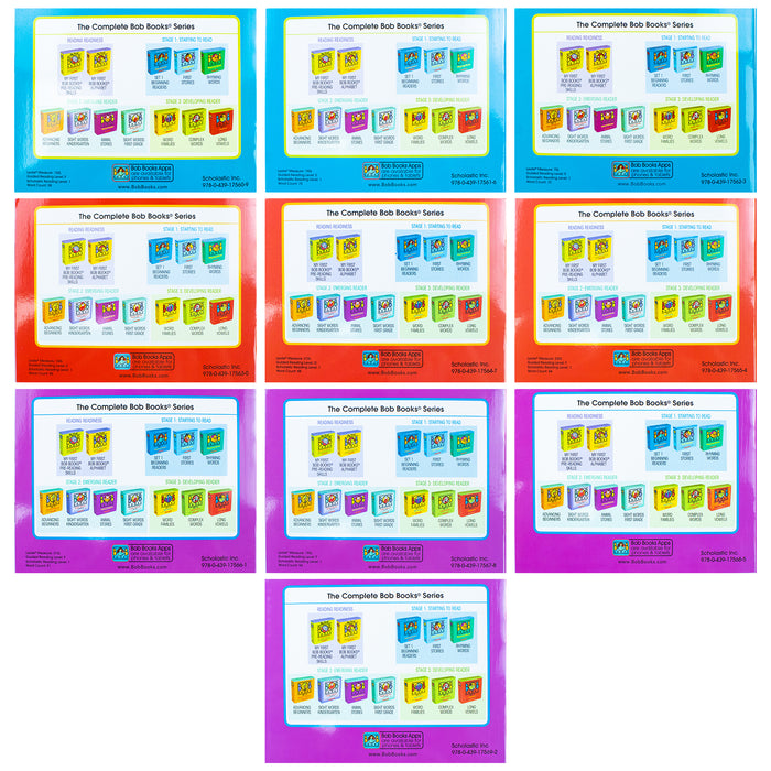 Bob Books -Word Families Box Set Phonics, Ages 4 and Up, Kindergarten ...